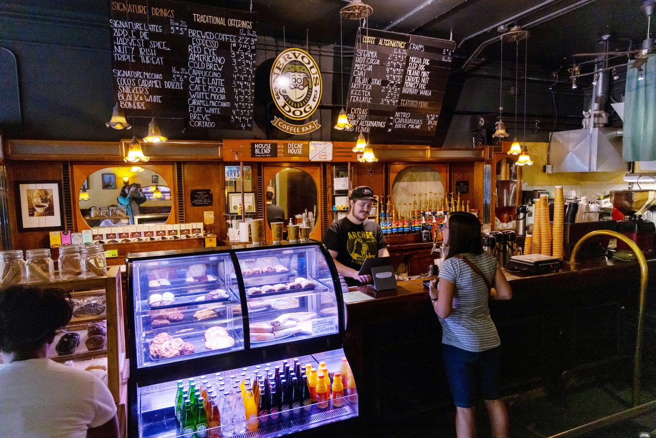 Best coffee / tea: Nervous Dog Coffee Bar serves up warm vibe - Signal ...