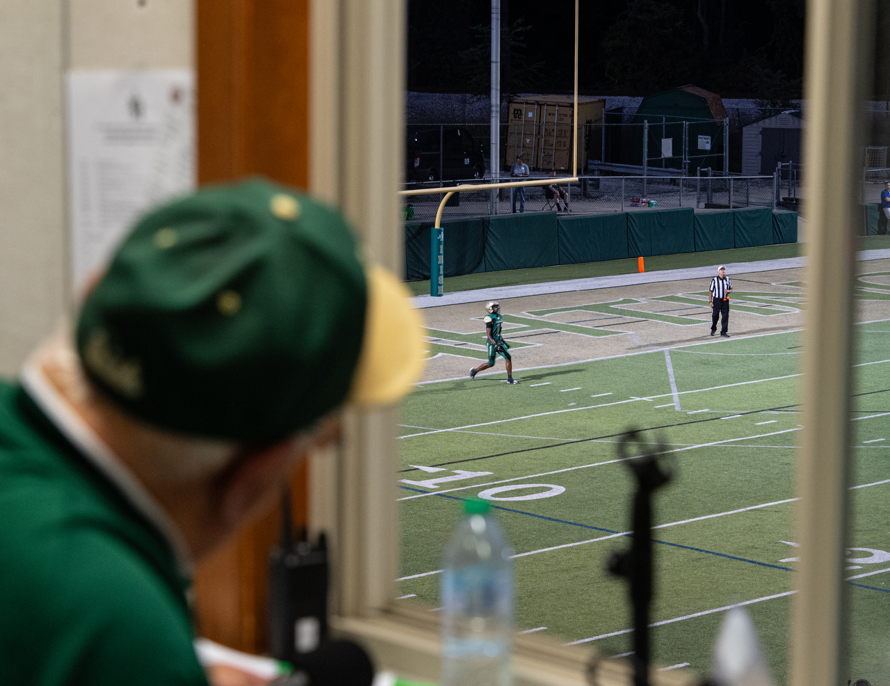 Meet the voice of St. Vincent-St. Mary football