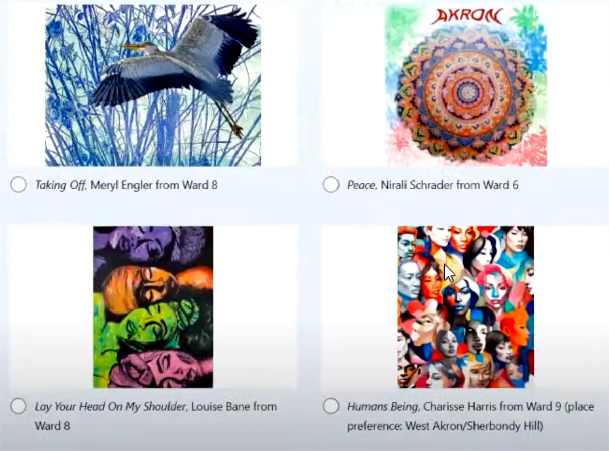 Akron artists' designs selected for 20 traffic signal boxes - Signal Akron