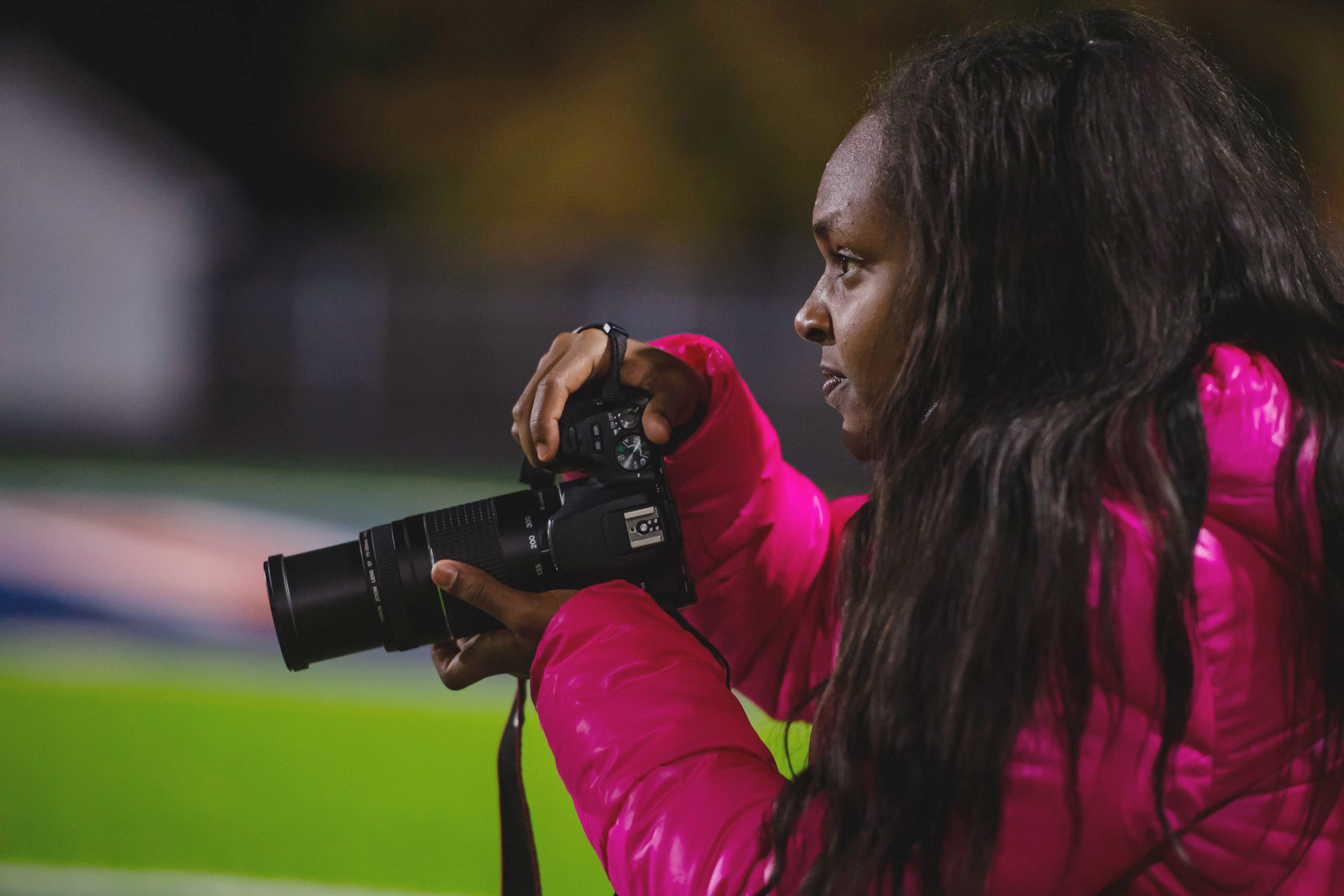 Yearbook photographer documents Firestone Falcons football