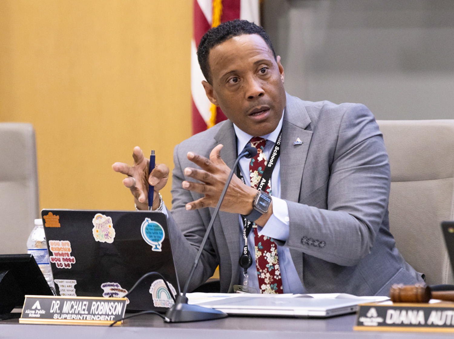 Akron schools superintendent accused of shouting at employees